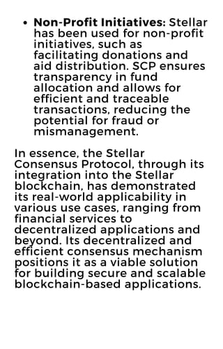 Stellar Consensus Protocol (SCP) The Heart of Stellar Blockchain.pdf