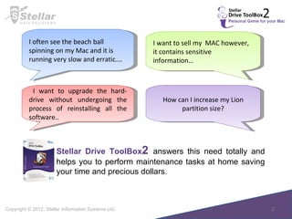 Stellar Drive ToolBox2 | PPT