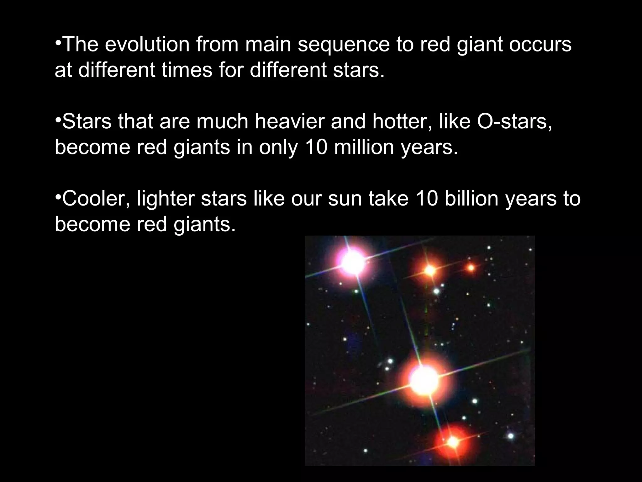 Stars - Stellar Evolution | PPT