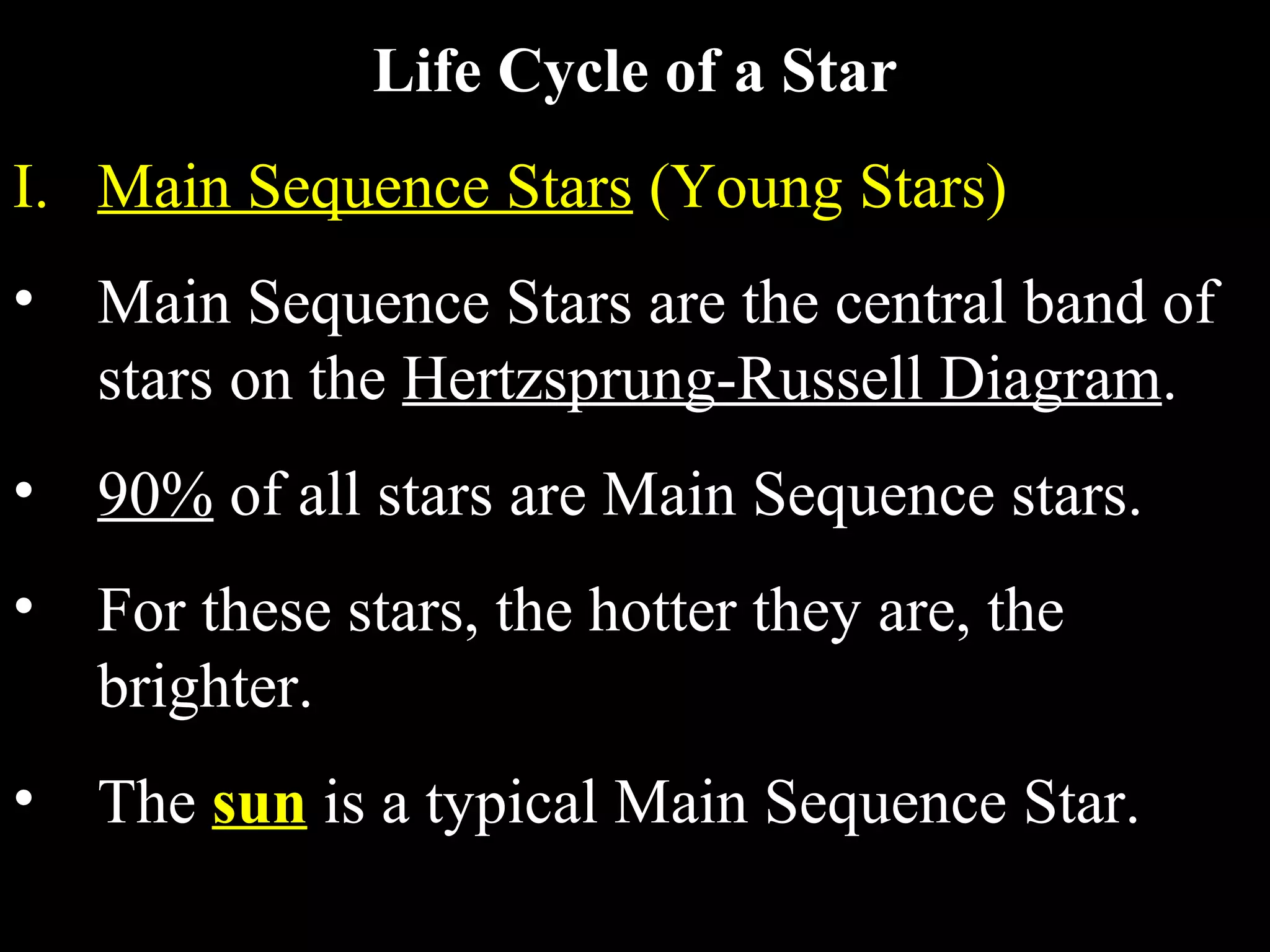 Stars - Stellar Evolution | PPT