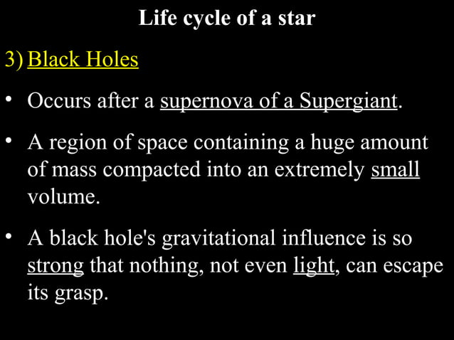 Stars - Stellar Evolution | PPT