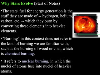 Stars - Stellar Evolution | PPT
