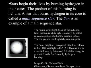 Stars - Stellar Evolution | PPT