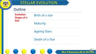 Stellar evolution | PPTX