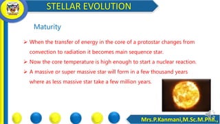 Stellar evolution | PPTX