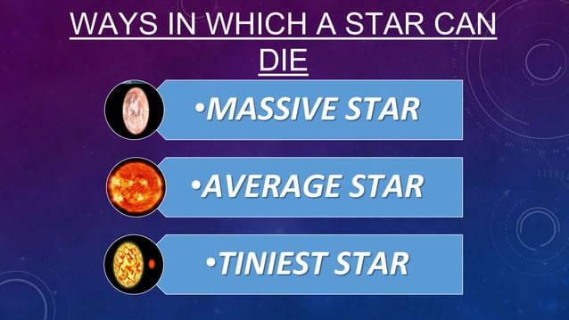 Stellar evolution ppt | PPTX