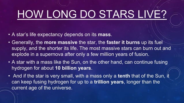 Stellar evolution ppt | PPTX