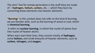 Stellar fusion | PPT