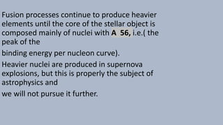 Stellar fusion | PPT