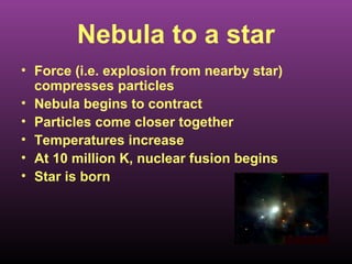 Stellar life cycle section 3 | PPT