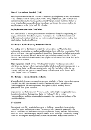 Stellar Literary Press and Media | PDF