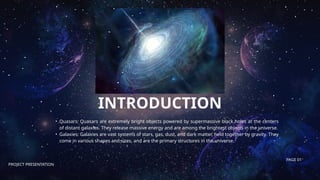 Stellar Object Classification: Unveiling the Universe with Machine Learning | PPTX