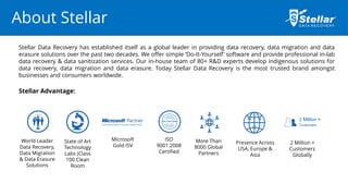 Stellar Phoenix Windows Data Recovery v7 | PDF