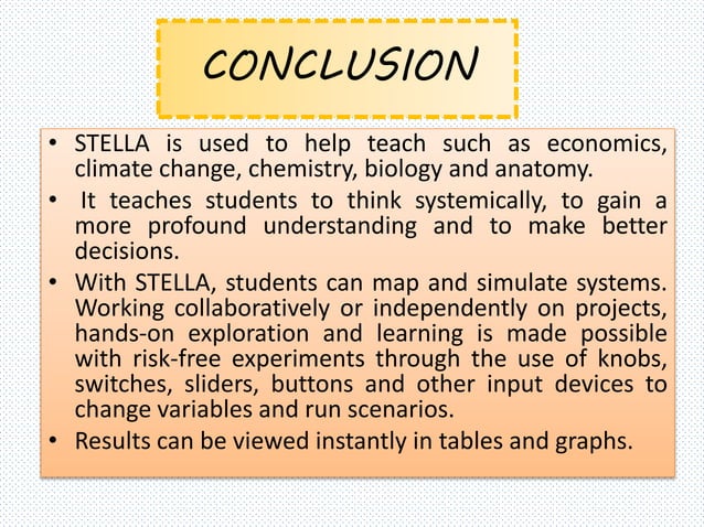 Stella simulator | PPTX | Science