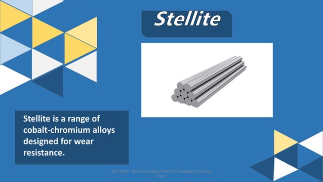 Stellite Composite material | PPT