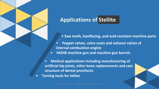 Stellite Composite material | PPT