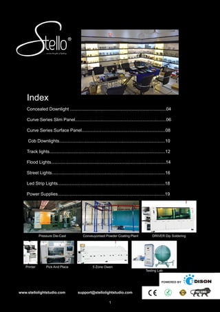 Stello LED Catalogue | PDF | Home Appliances | Home & Garden