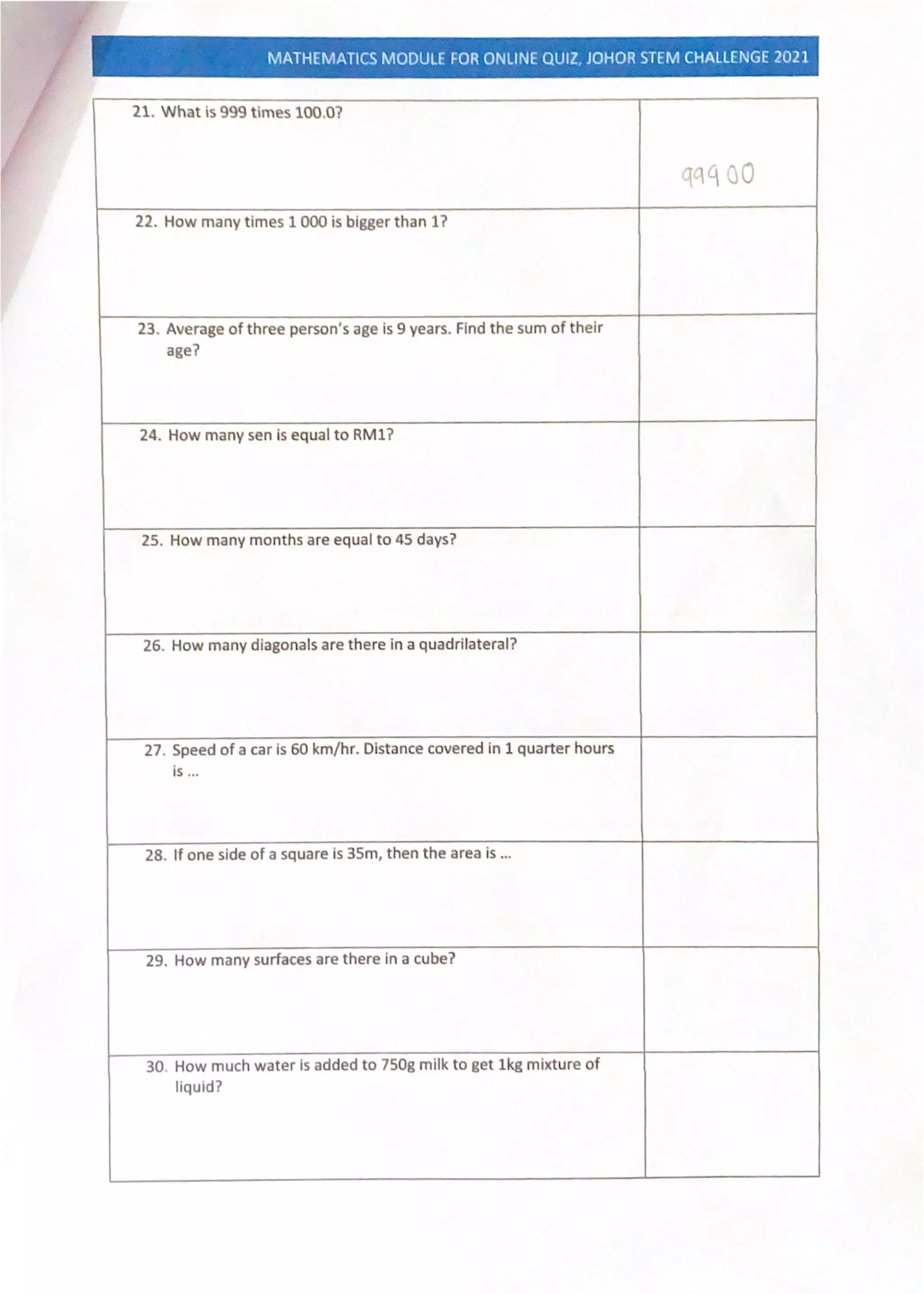 STEM Maths practice | PDF | Science