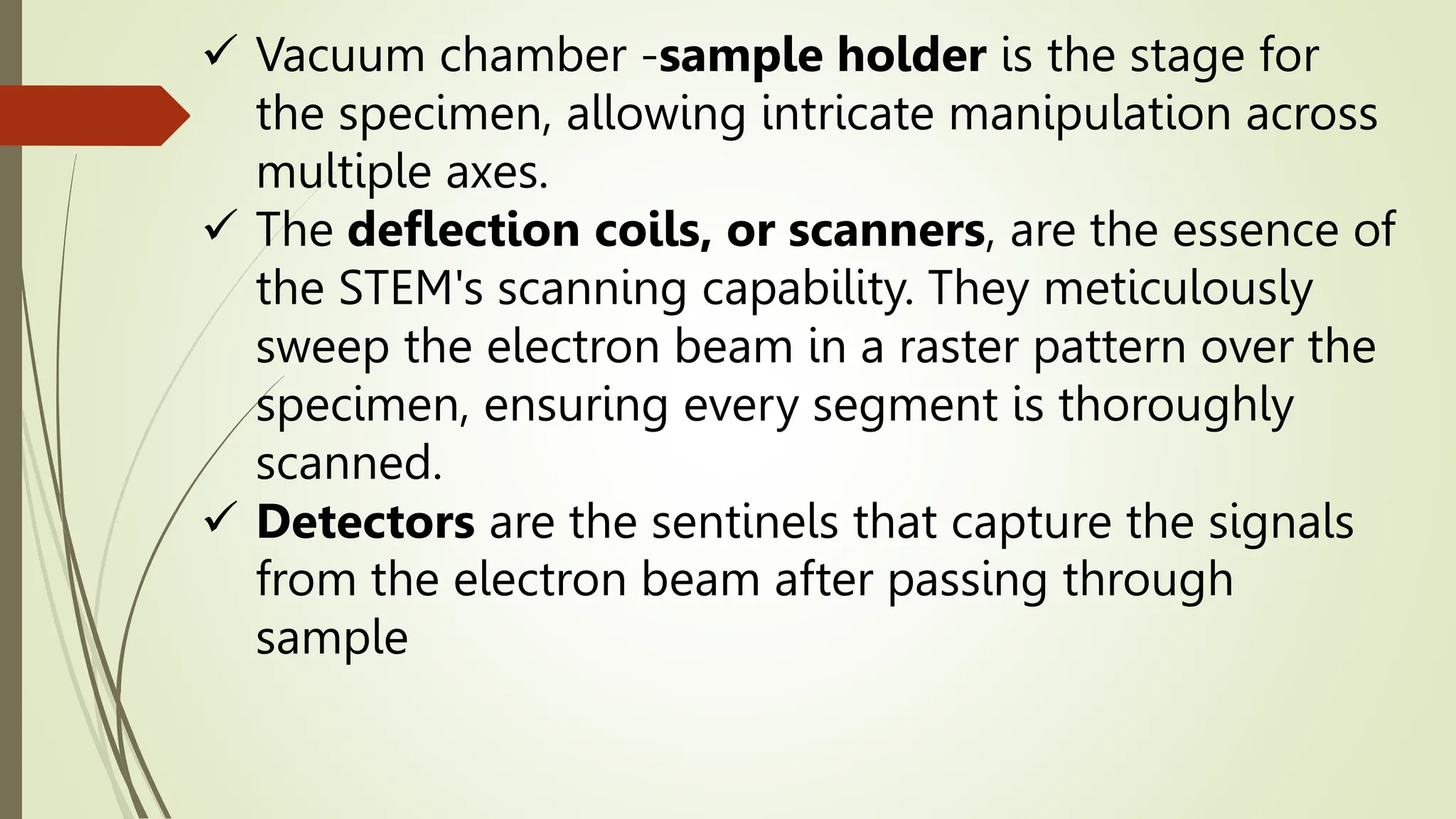 Scanning transmission electron microscopy | PPTX