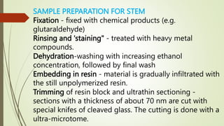 Scanning transmission electron microscopy | PPTX
