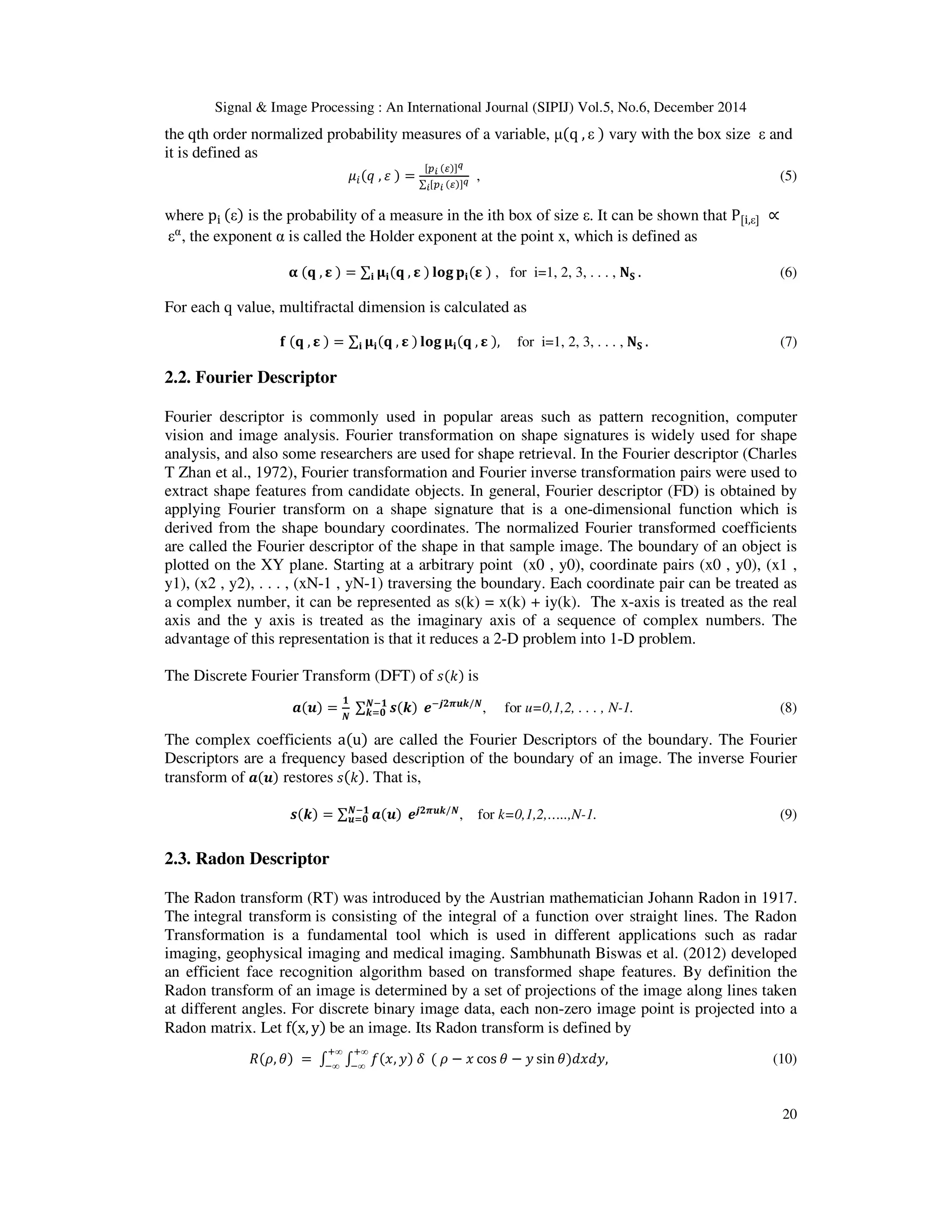 Stem calyx recognition of an apple using shape descriptors | PDF