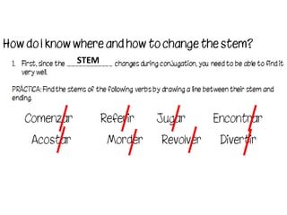 Stem Changers Ppt | PPT