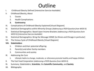 Childhood Obesity | PPTX