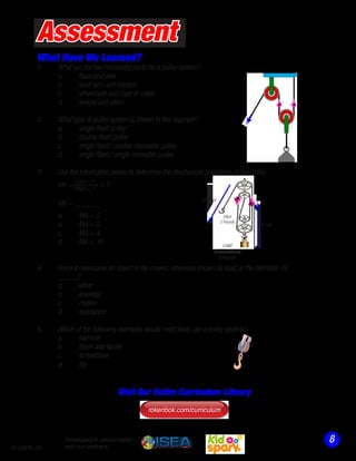 Stem Education - Pulleys | PDF