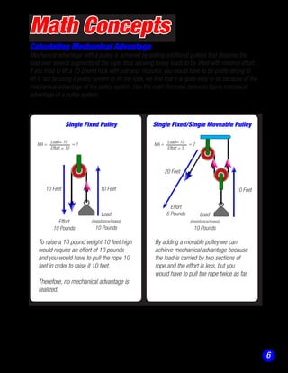 Stem Education - Pulleys | PDF