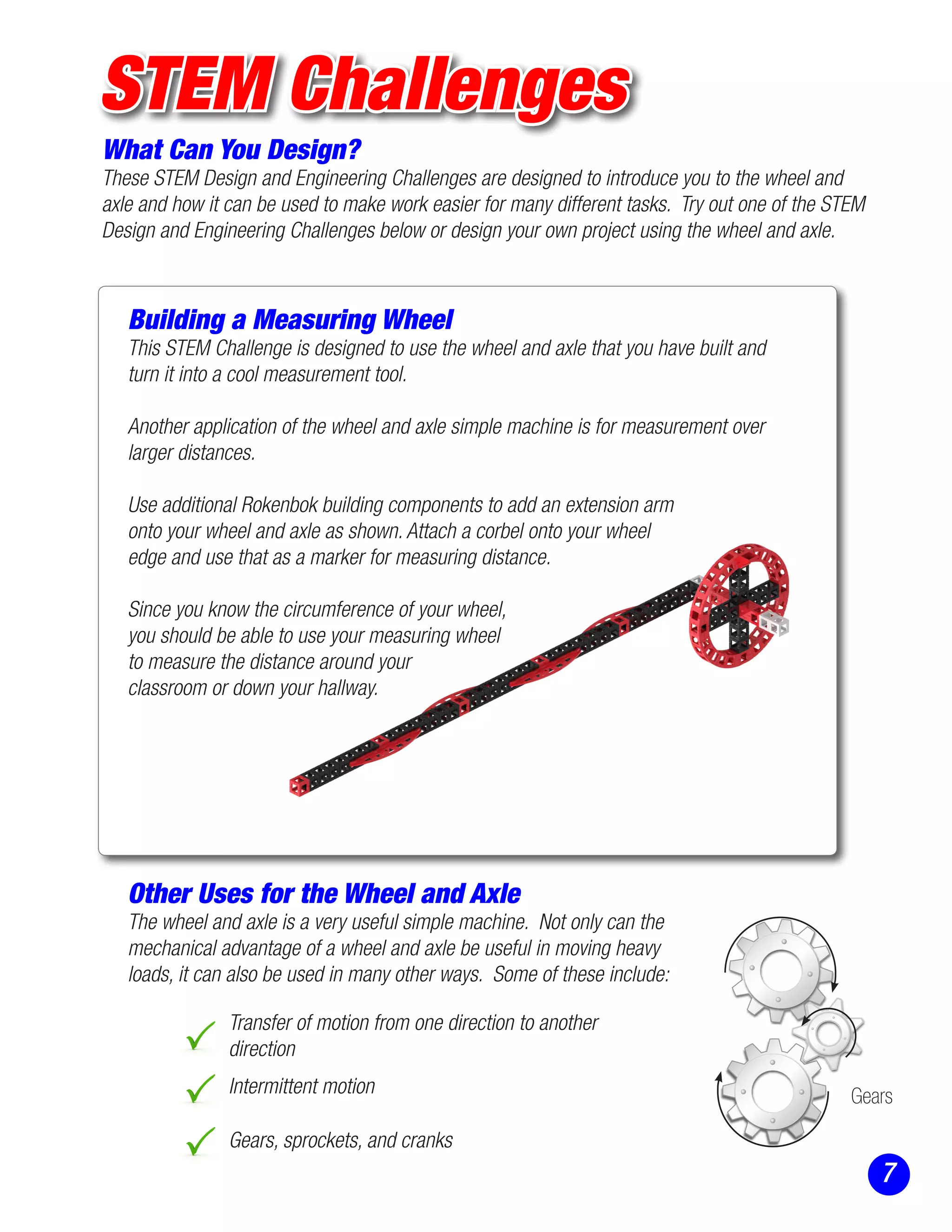 Stem Education - Wheel and Axle | PDF