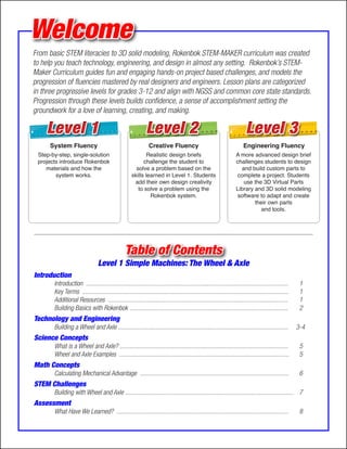 Stem Education - Wheel and Axle | PDF