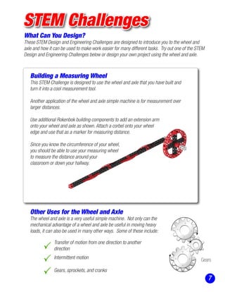 Stem Education - Wheel and Axle | PDF