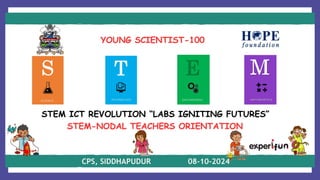 STEM-introduction-about the program education | PPTX