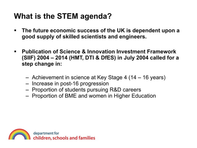 STEM: Progression from GCSE to A Level | PPT
