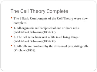 Cell theory- Mayflor G. Agustin, PhD.... | PPT
