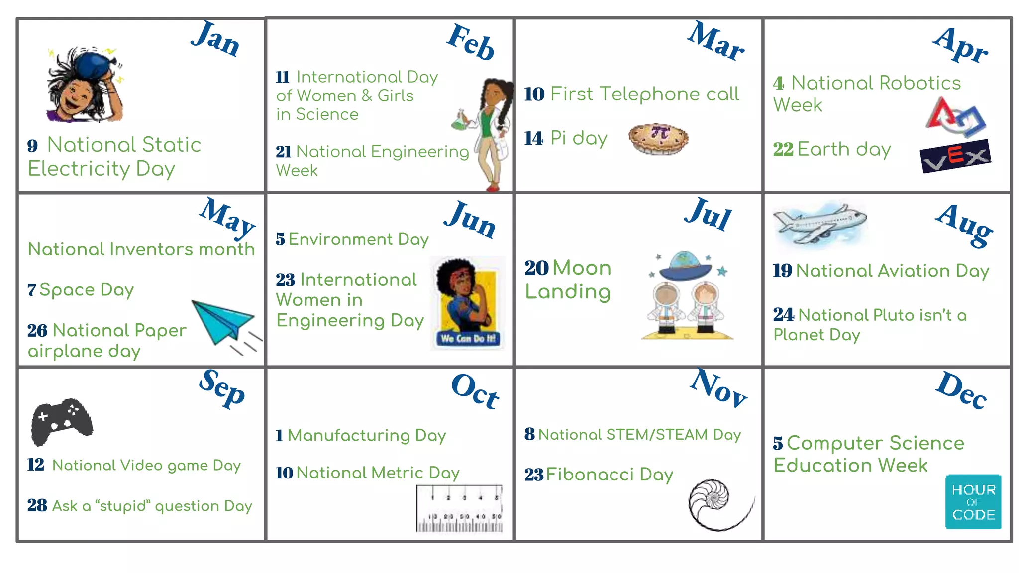 STEM Calendar | PPT