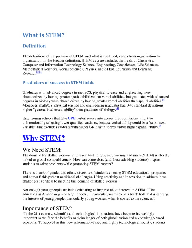 Stem careers | PDF