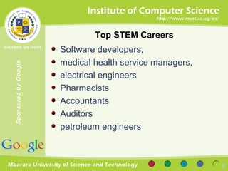 Science, Technology, Engineering and Mathematics (STEM) careers | PPT ...
