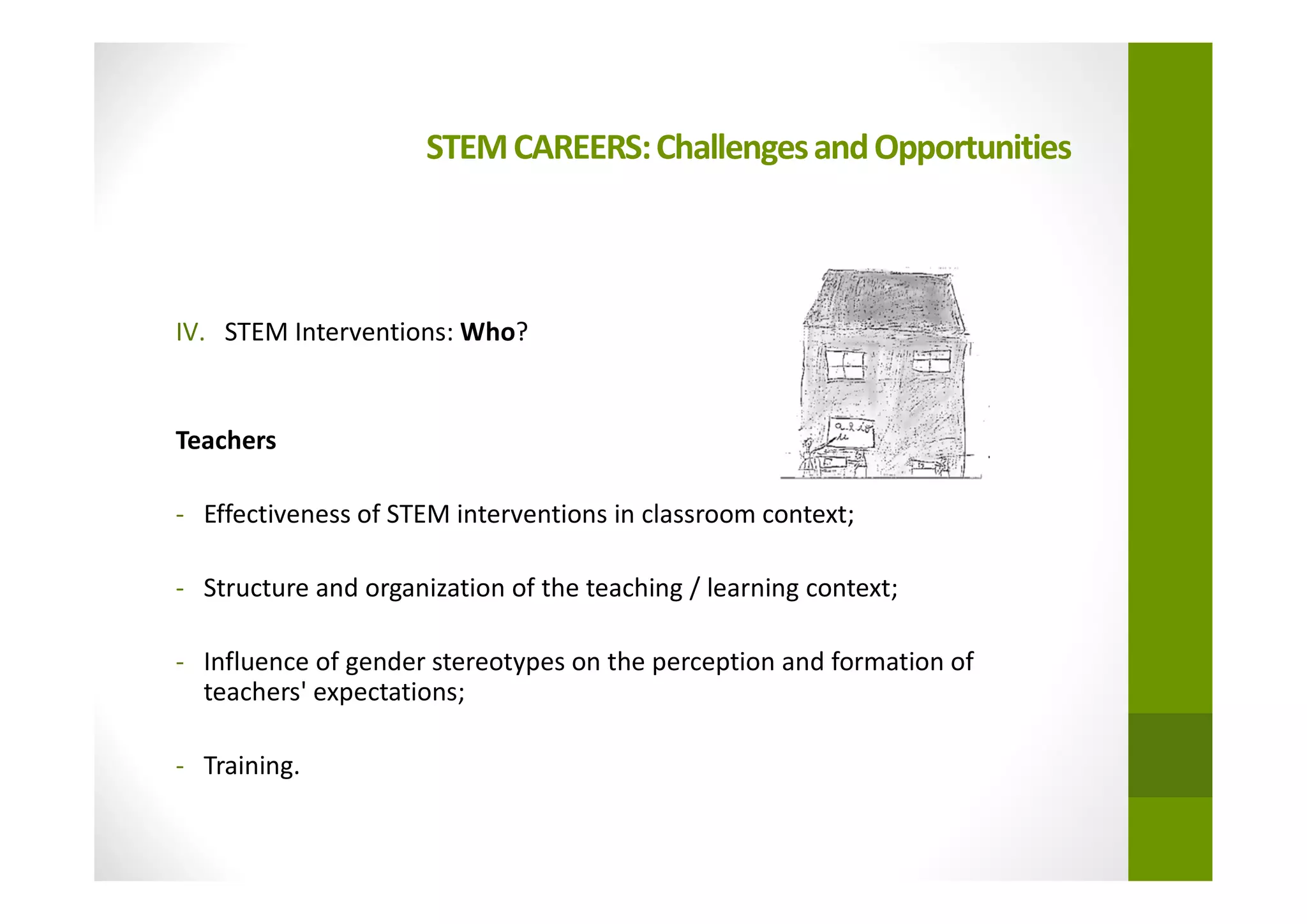 STEM Careers: Challenges and Opportunities | PDF