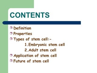 Stem Cells | PPT