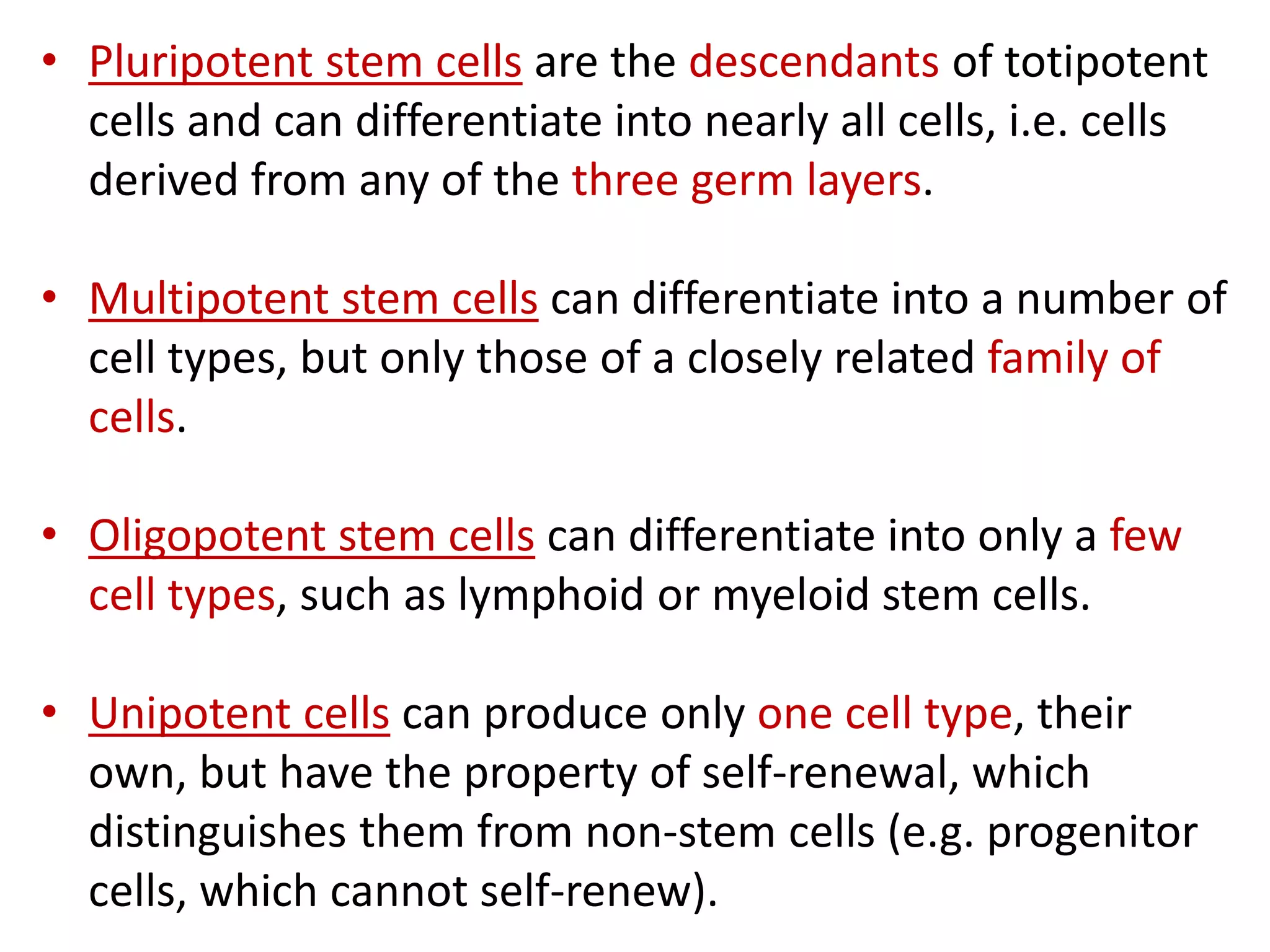 Introduction to Stem cell | PPTX