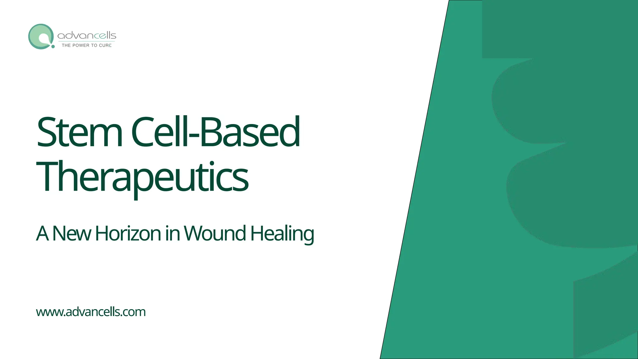 Stem Cell-Based Therapeutics: A New Horizon in Wound Healing | PPTX