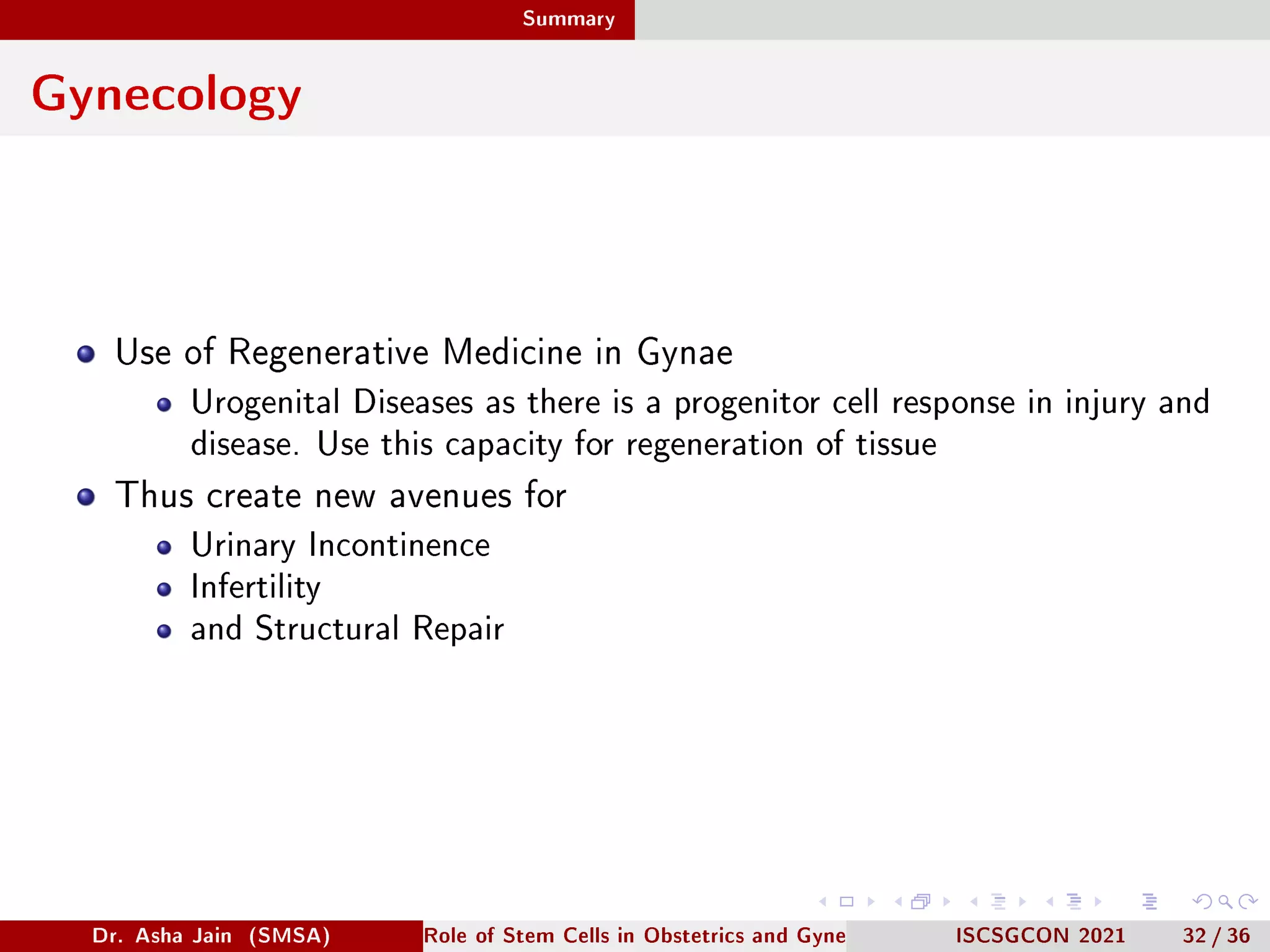 Role of Stem Cells in Obstetrics and Gynecology Practice | PDF