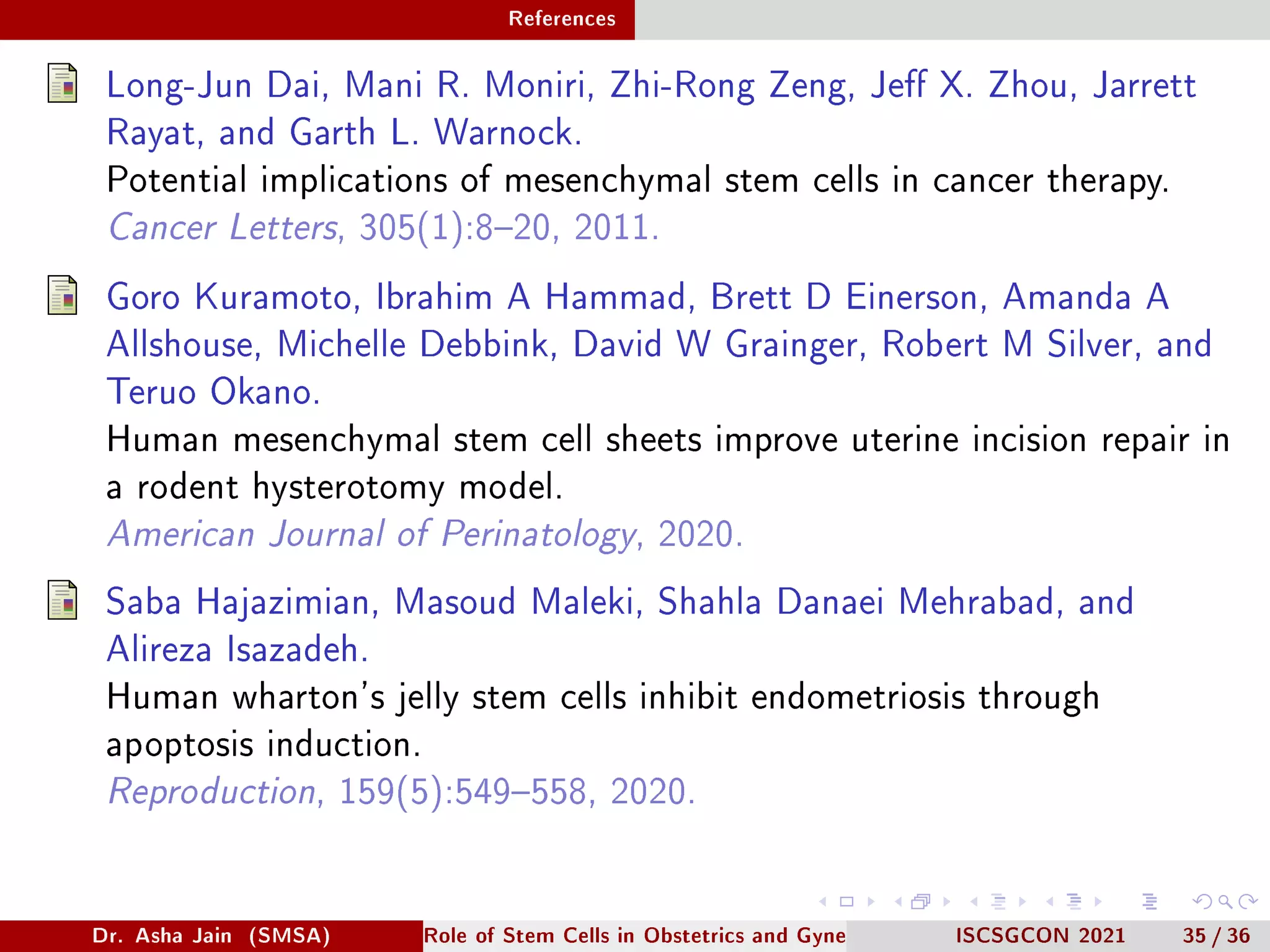 Role of Stem Cells in Obstetrics and Gynecology Practice | PDF