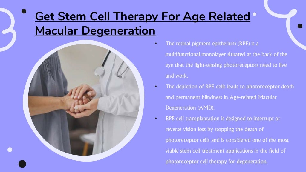 Stem Cell Age Related Macular Degeneration Treatment.pptx