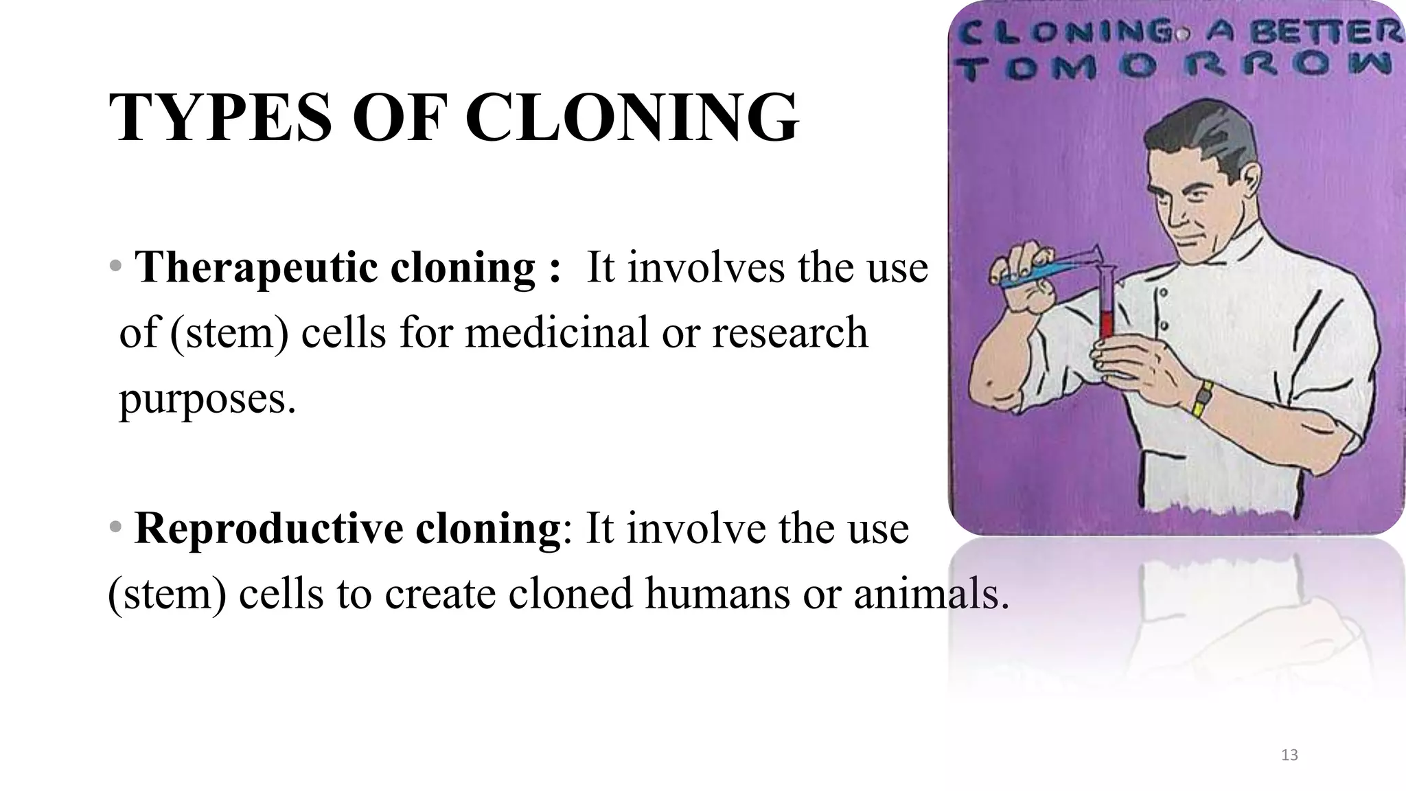 Stem cell and Cloning | PPTX
