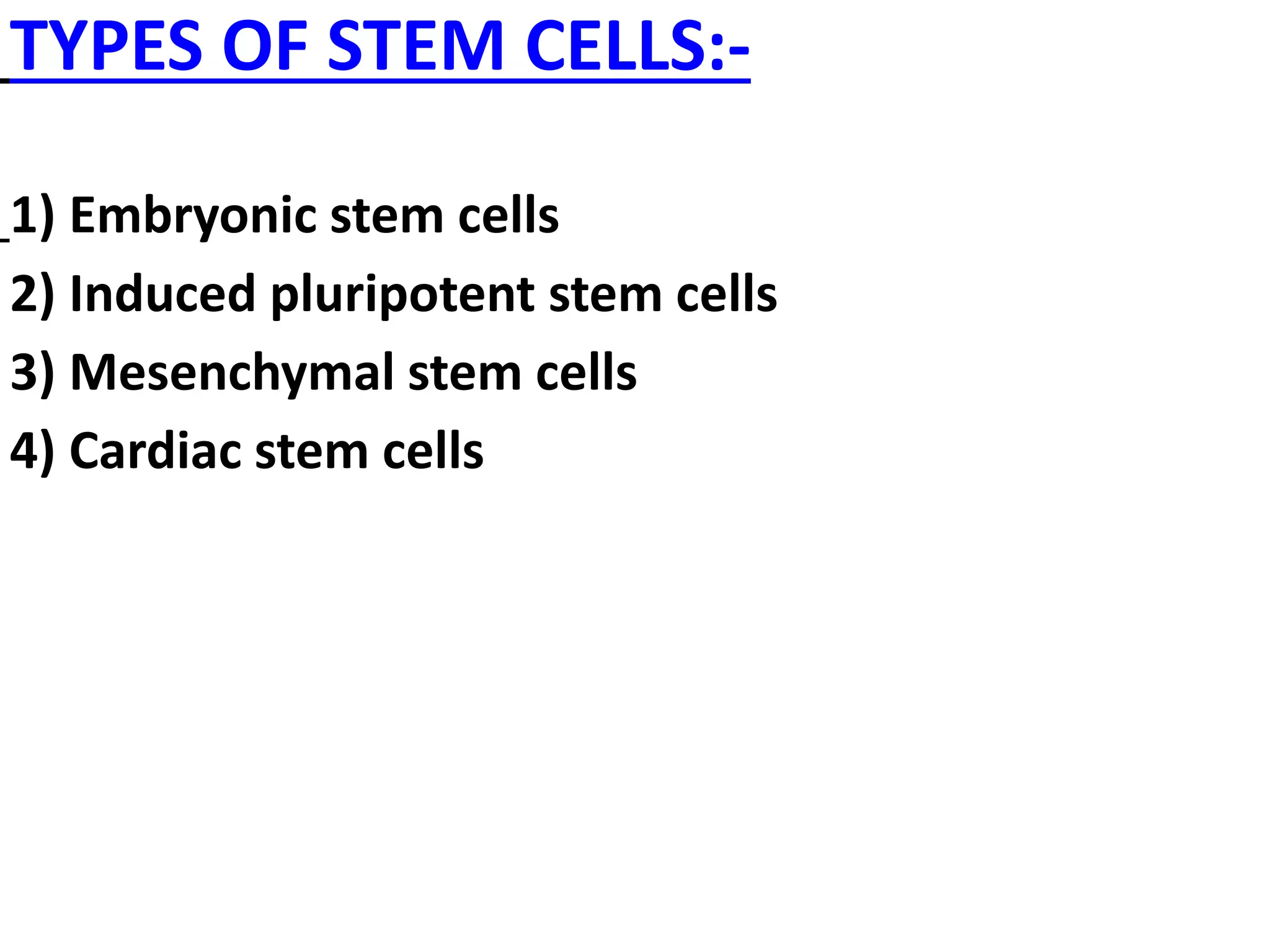 Stem cell application | PPTX
