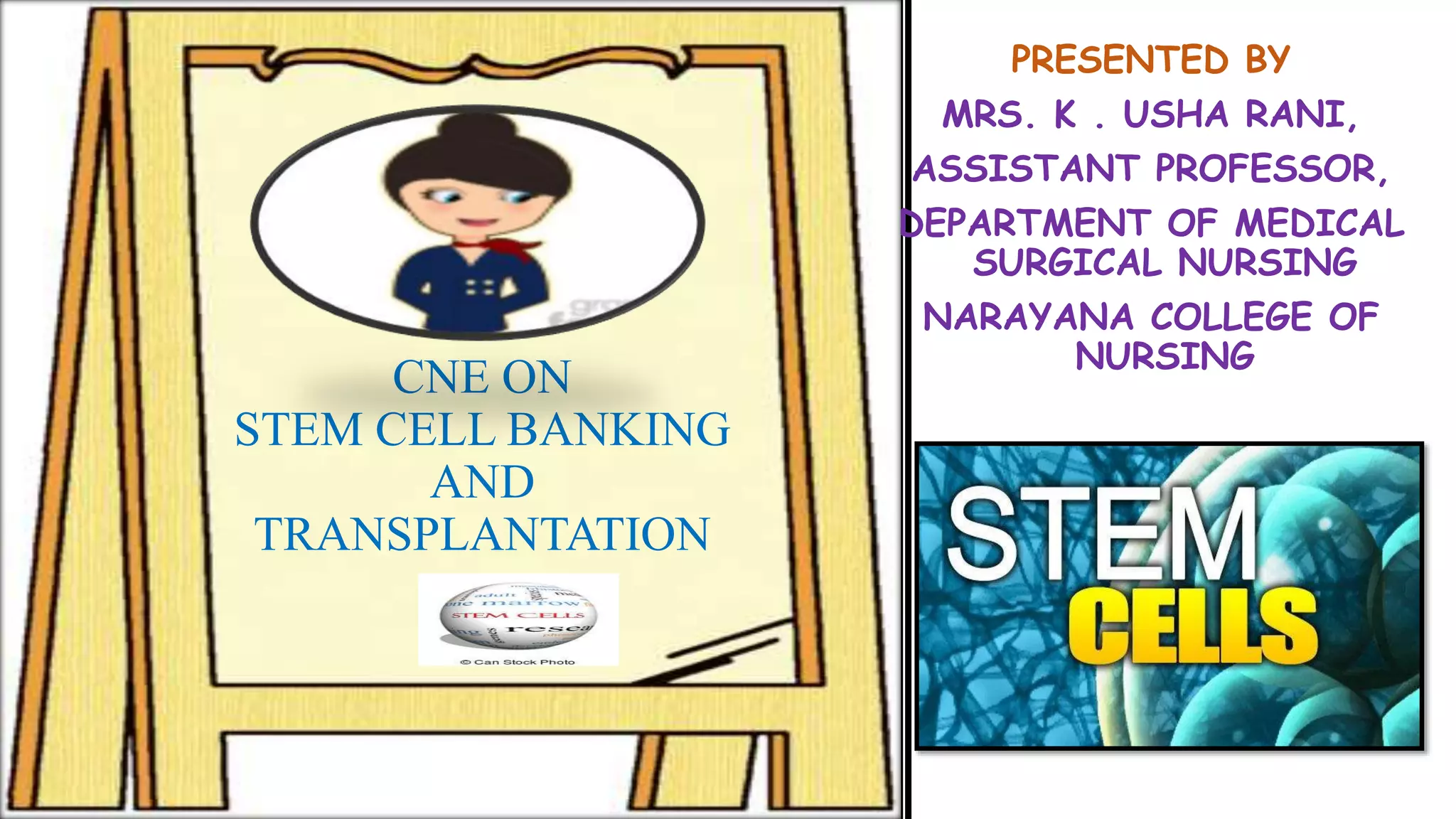 Stem cell banking | PPTX