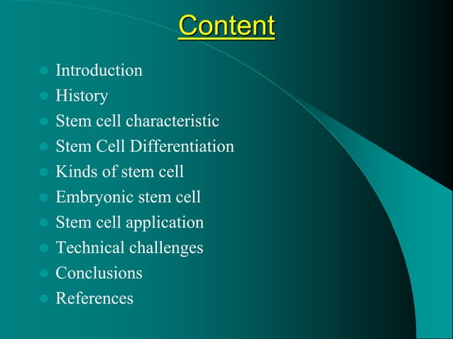 Stem Cell Culture Ppt
