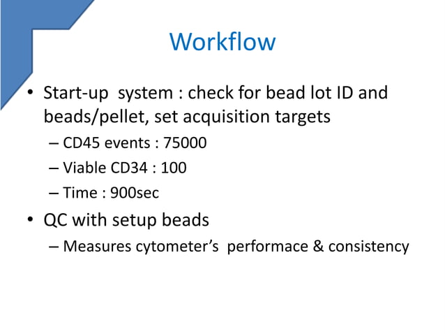 Stem cell enumeration | PPTX